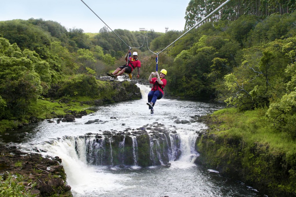 Umauma Falls 9-line Zipline Tour | The Umauma Experience